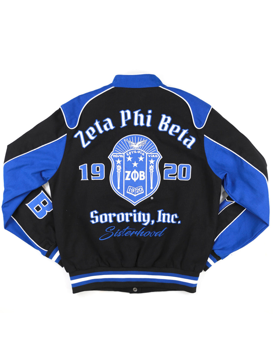 Zeta Phi Beta: Nascar Jacket #2 – The World Of Greekdom